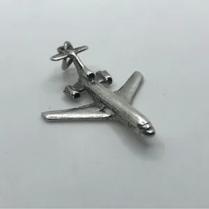 Vintage | Jewelry | Vtg Sterling Silver Airplane Plane Boeing Airbus ...